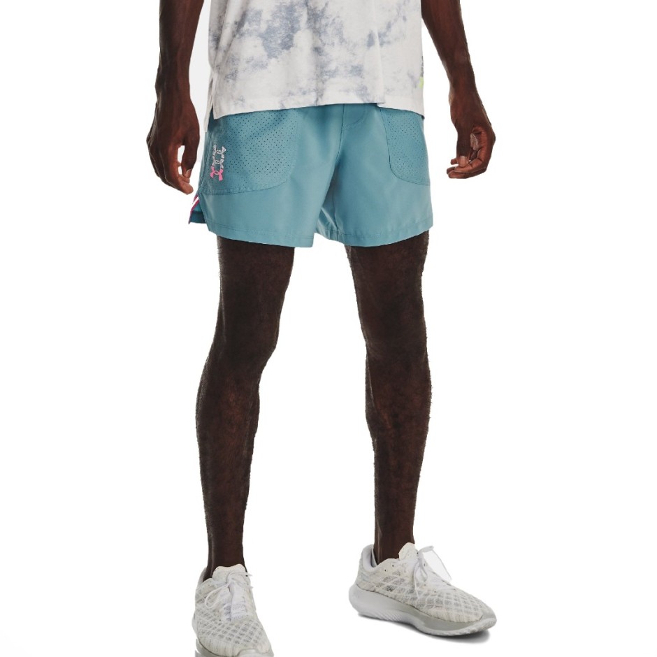 UNDER ARMOUR UA RUN ANYWHERE SHORT 1376504-400 Petrol
