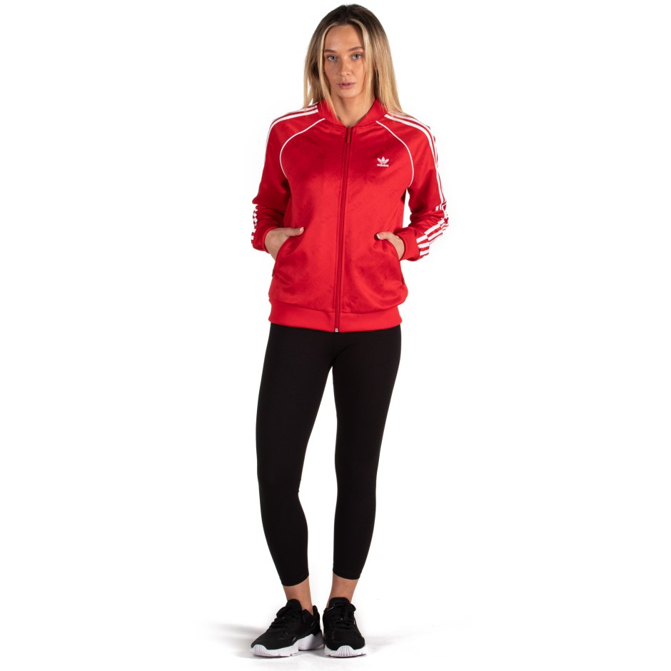 adidas Originals SST TRACK TOP ED7472 Red - Zakcret.gr