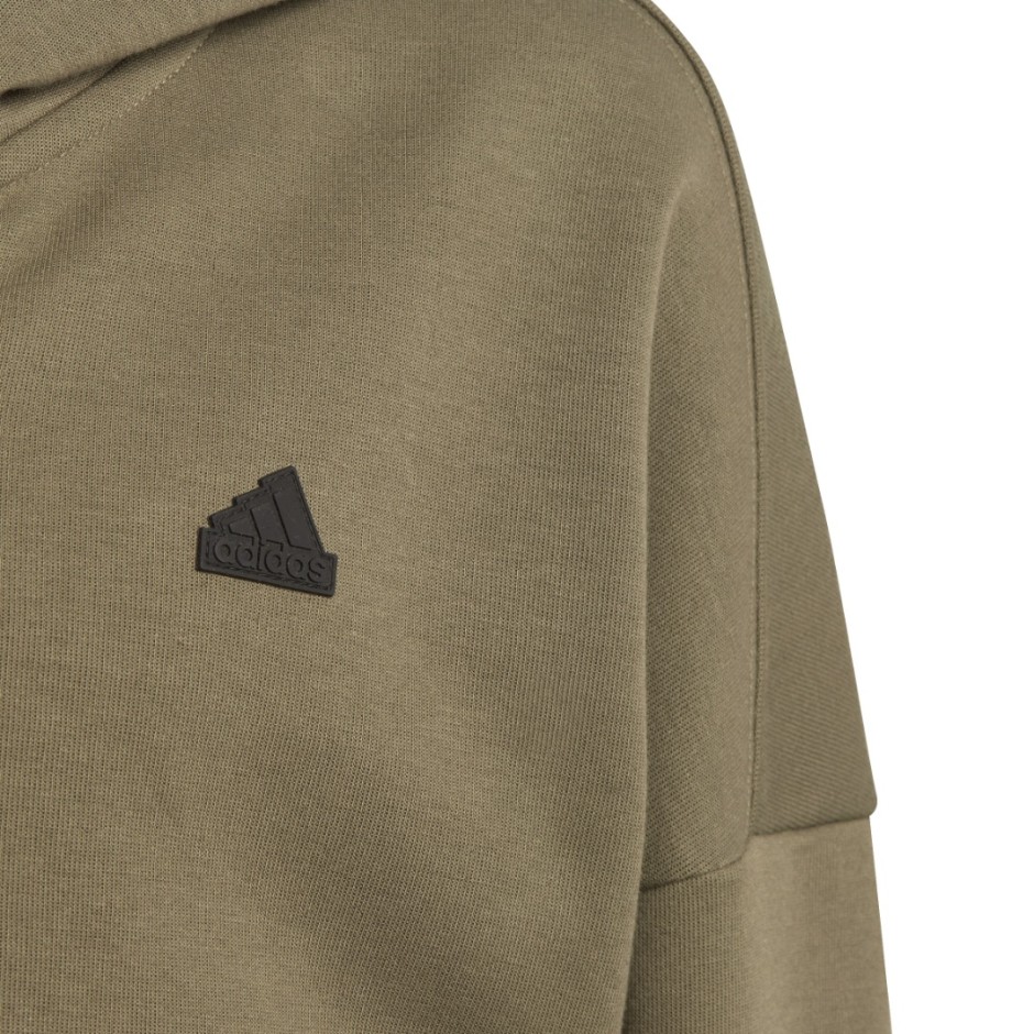 adidas sportswear U FI 3S FZ HD IL3077 Κhaki