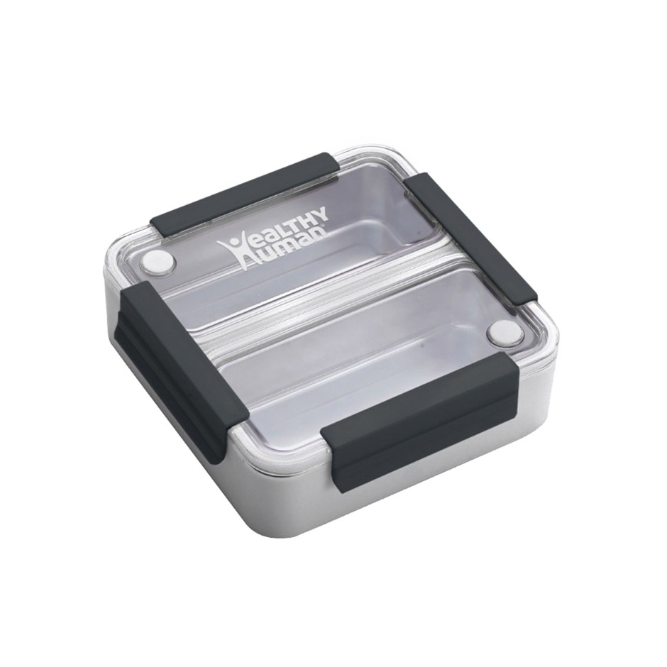 HEALTHY HUMAN ON THE GO BENTO BOX HH-SOB29-WHITE White